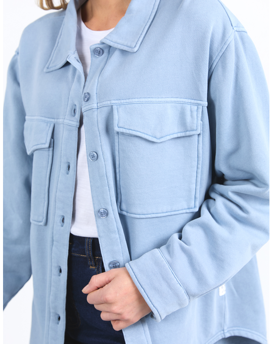 ELM POPPY FLEECE SHACKET - Jackets : Status Clothing - ELM W 25