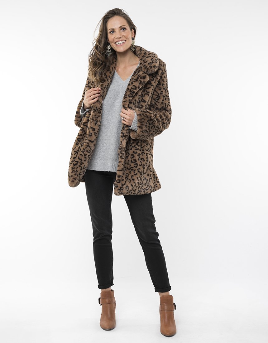 ELM LUNA FUR JACKET - Jackets : Status Clothing - ELM W 20