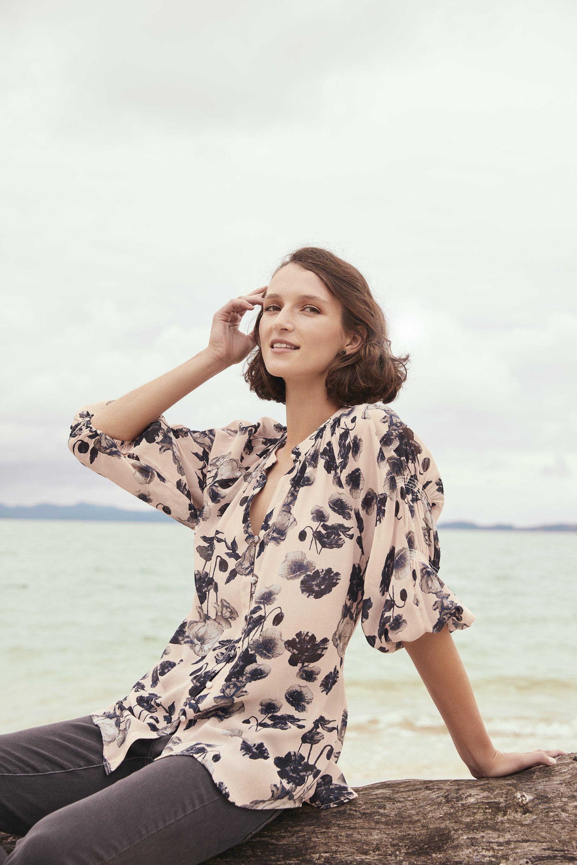 LANIA WALL FLOWER SHIRT - Shirts : Status Clothing - LANIA S 22
